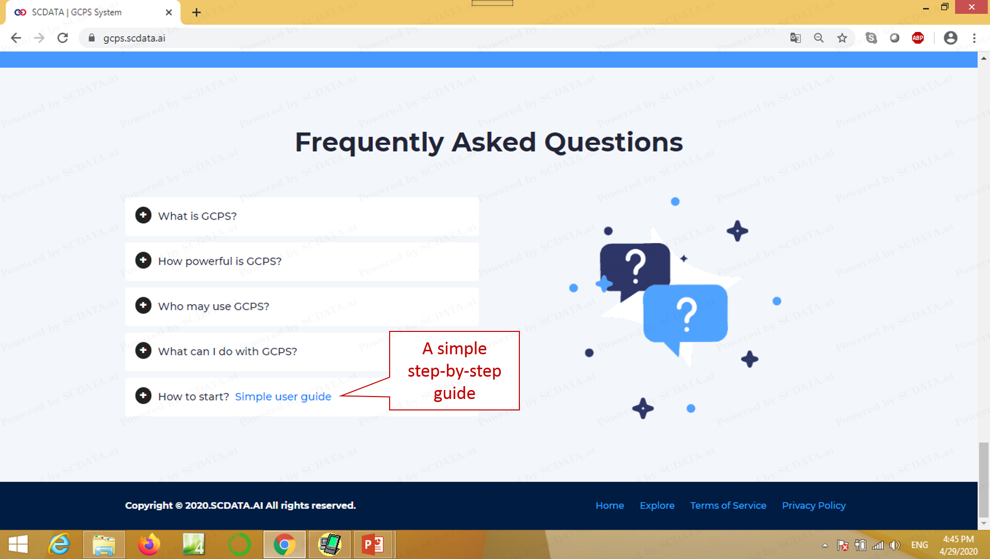 SCDATA | GCPS System